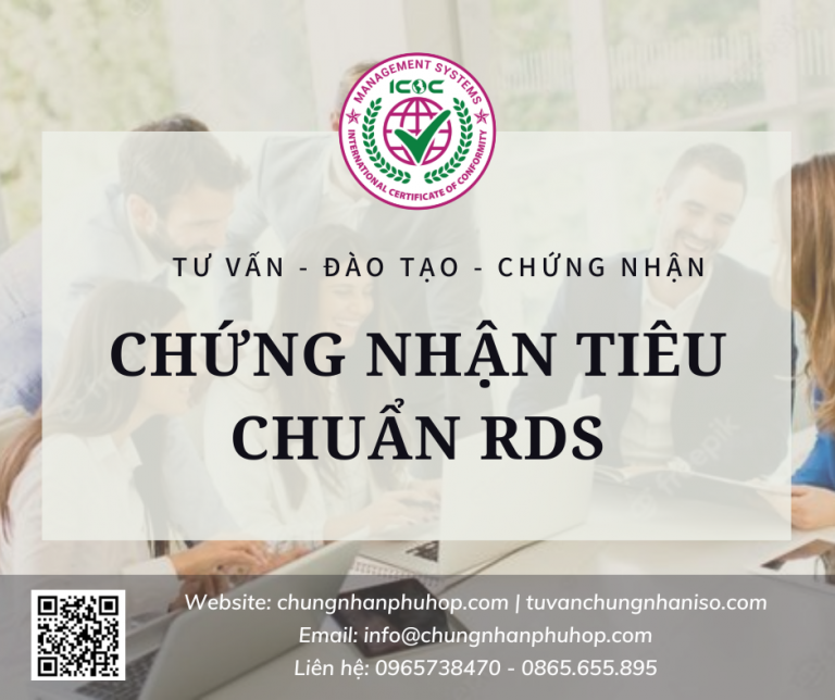 CHỨNG NHẬN TIÊU CHUẨN RDS - Tư vấn chứng nhận ISO